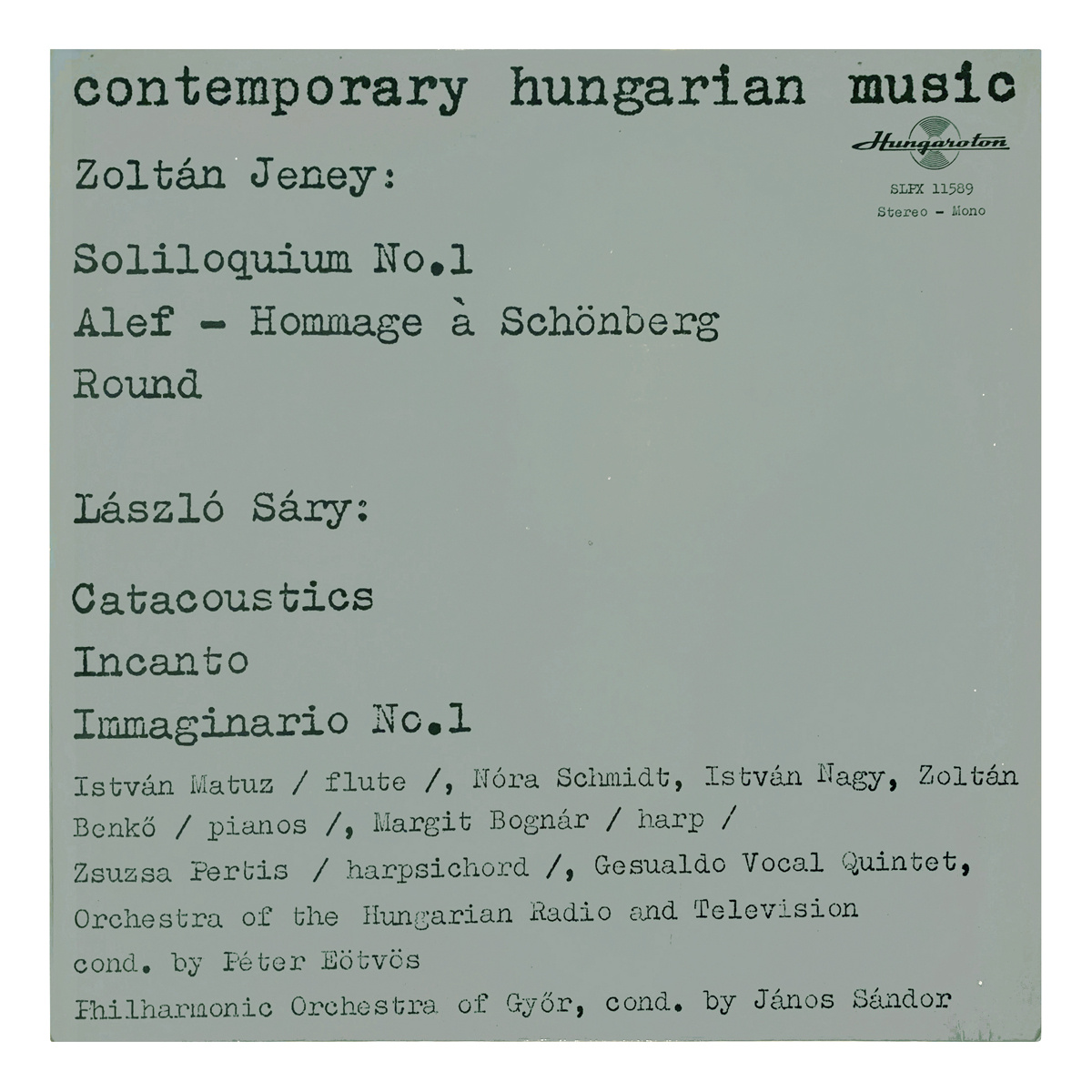 Hungaroton — midcenturyclassical