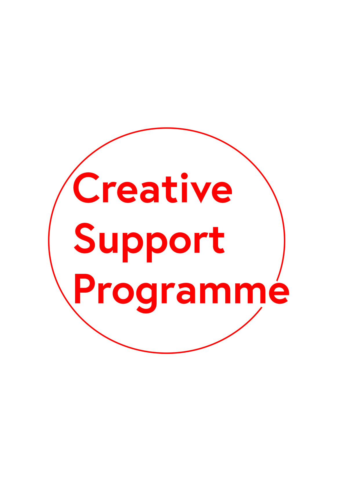 Creative Support Programme — Misc. Management