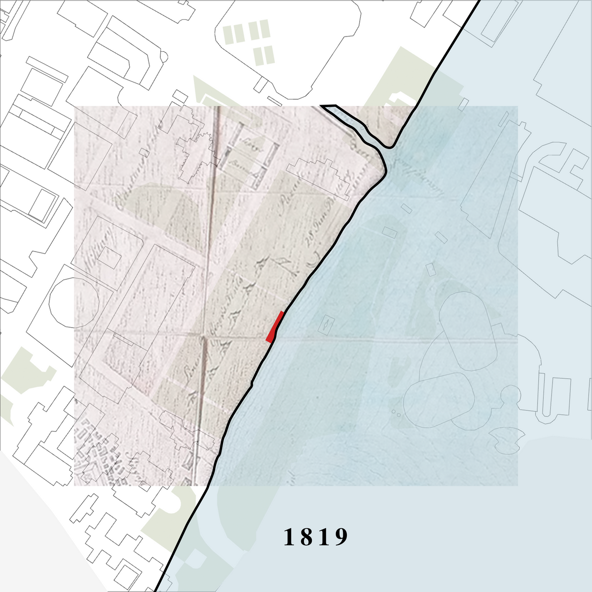 Fragment of a Shoreline Content — Spatial Anatomy