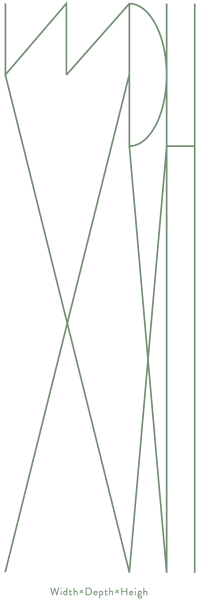 WxDxH(width x depth x heigh) identity — joonghyuncho