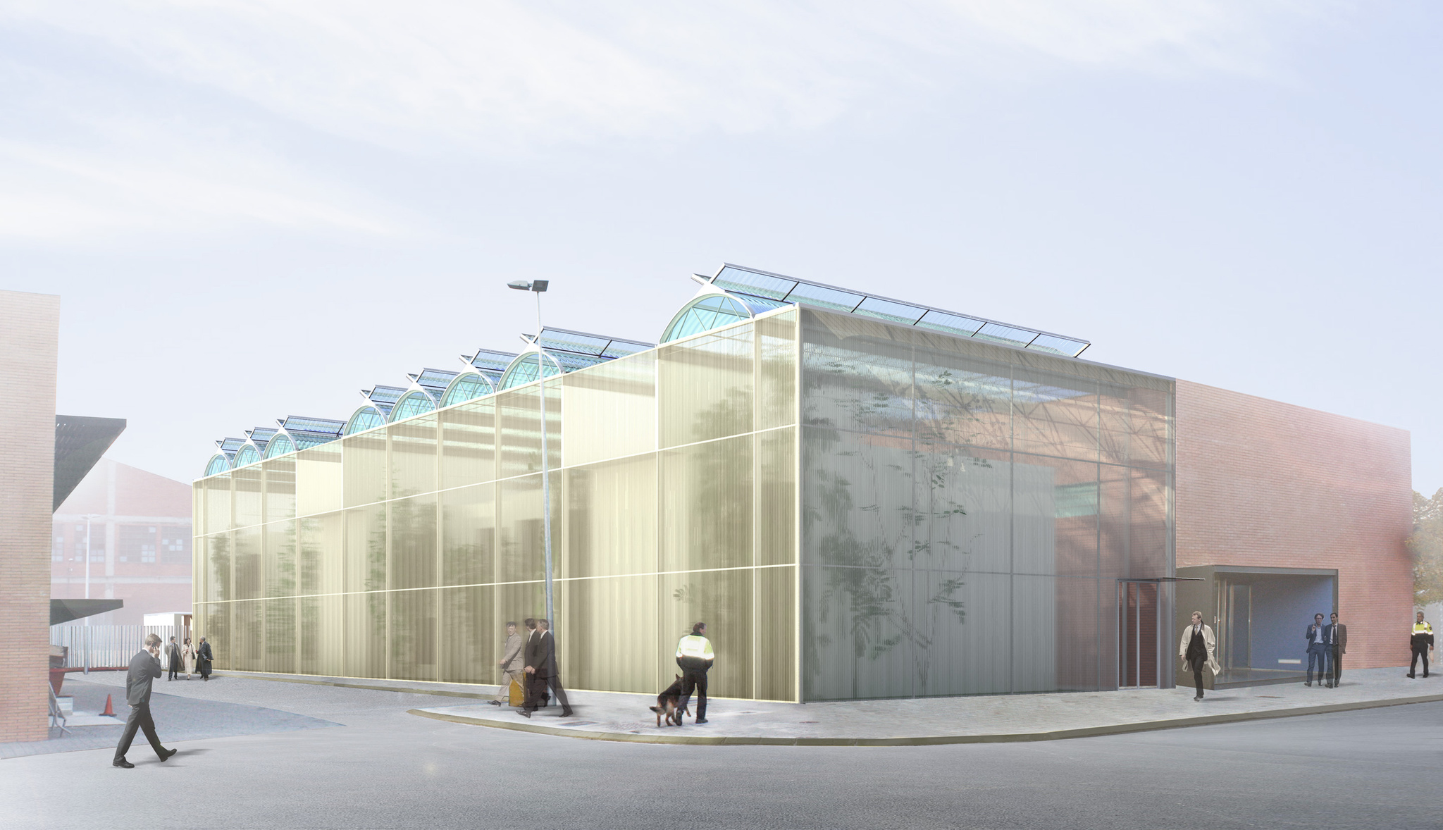 POLICE DRESSING ROOMS — raul sanchez architects