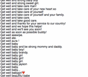 Get Well Soon — Tega Brain