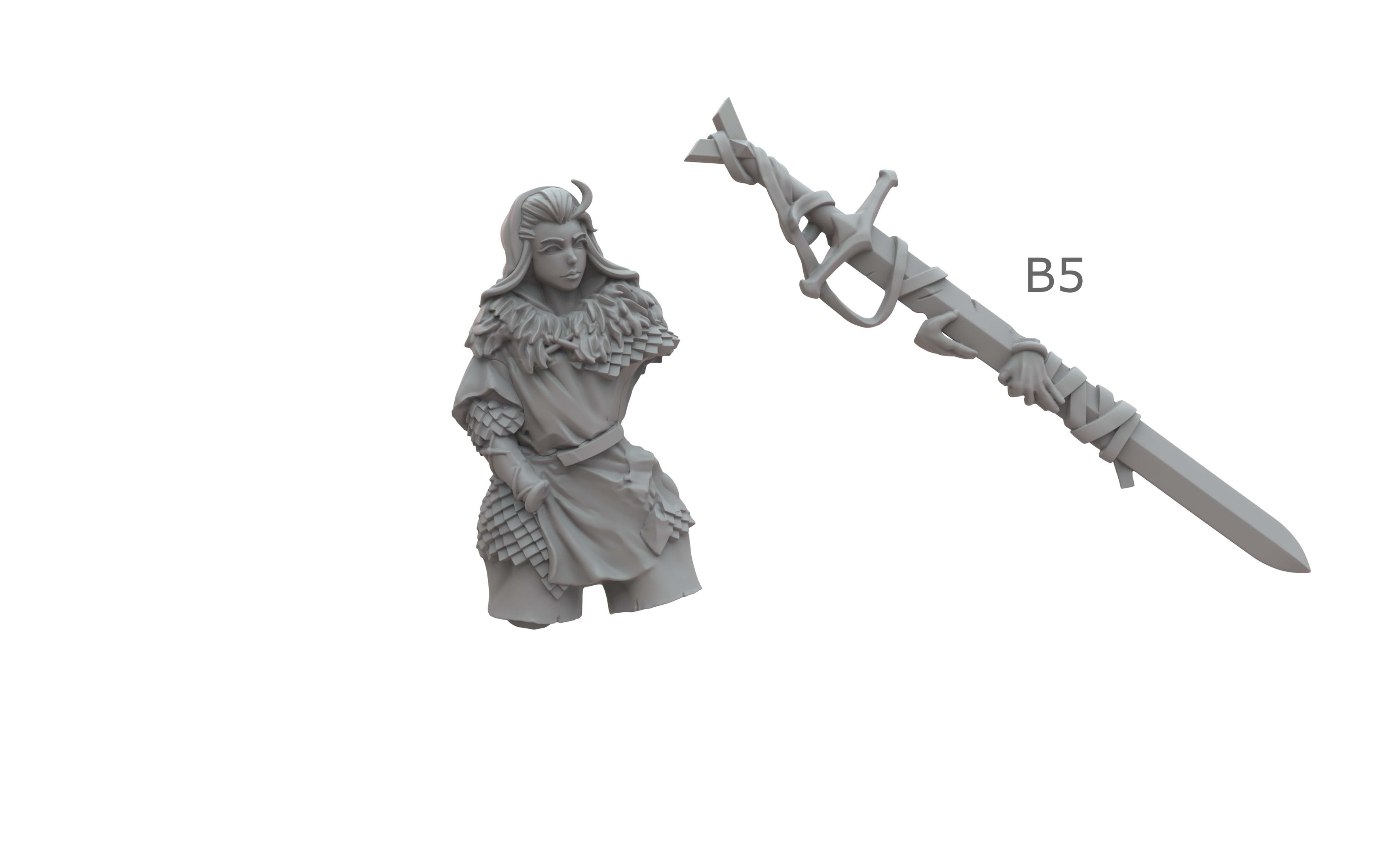 Squires of the Citadel - Elle — Kingdom Death - Build