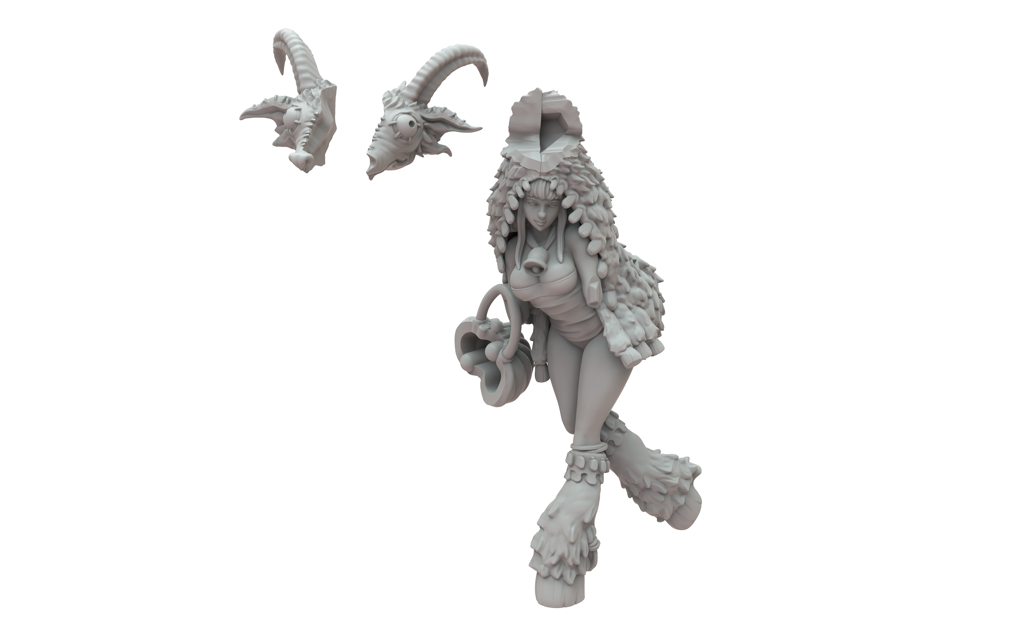 Halloween - Screaming Antelope Costume — Kingdom Death - Build