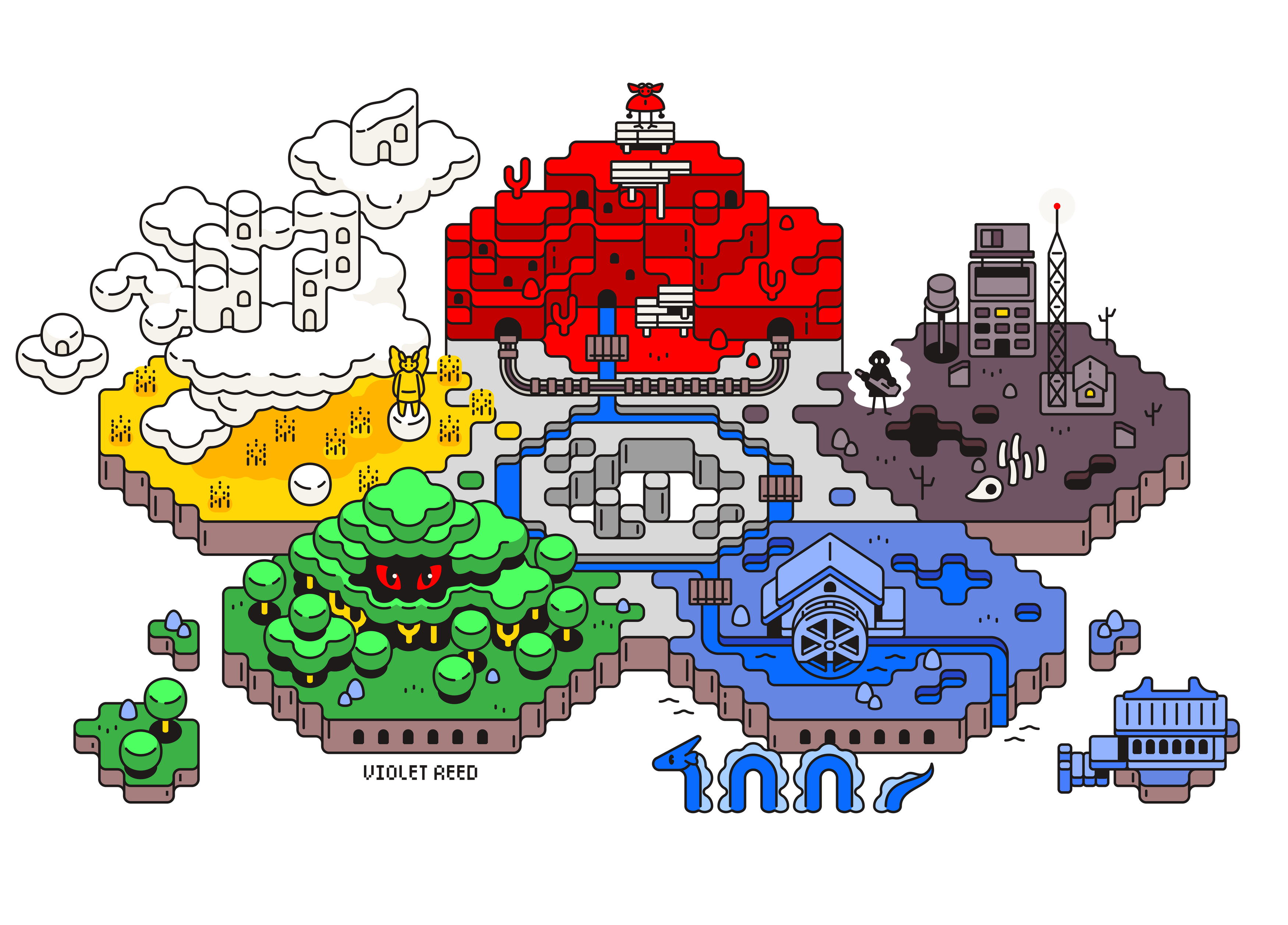 Violet Reed │ Illustration