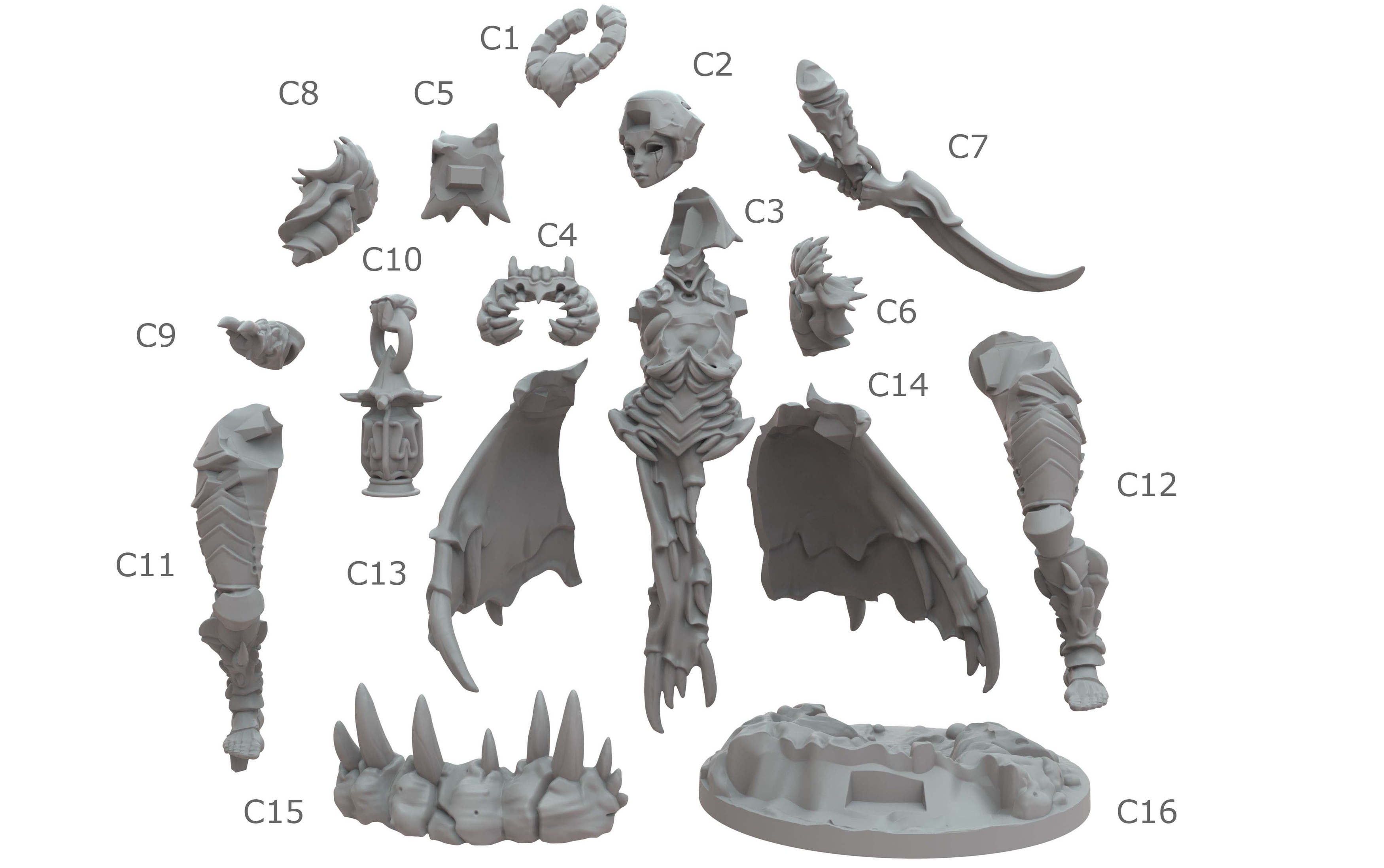 Vignette of Death - Hollow — Kingdom Death - Build