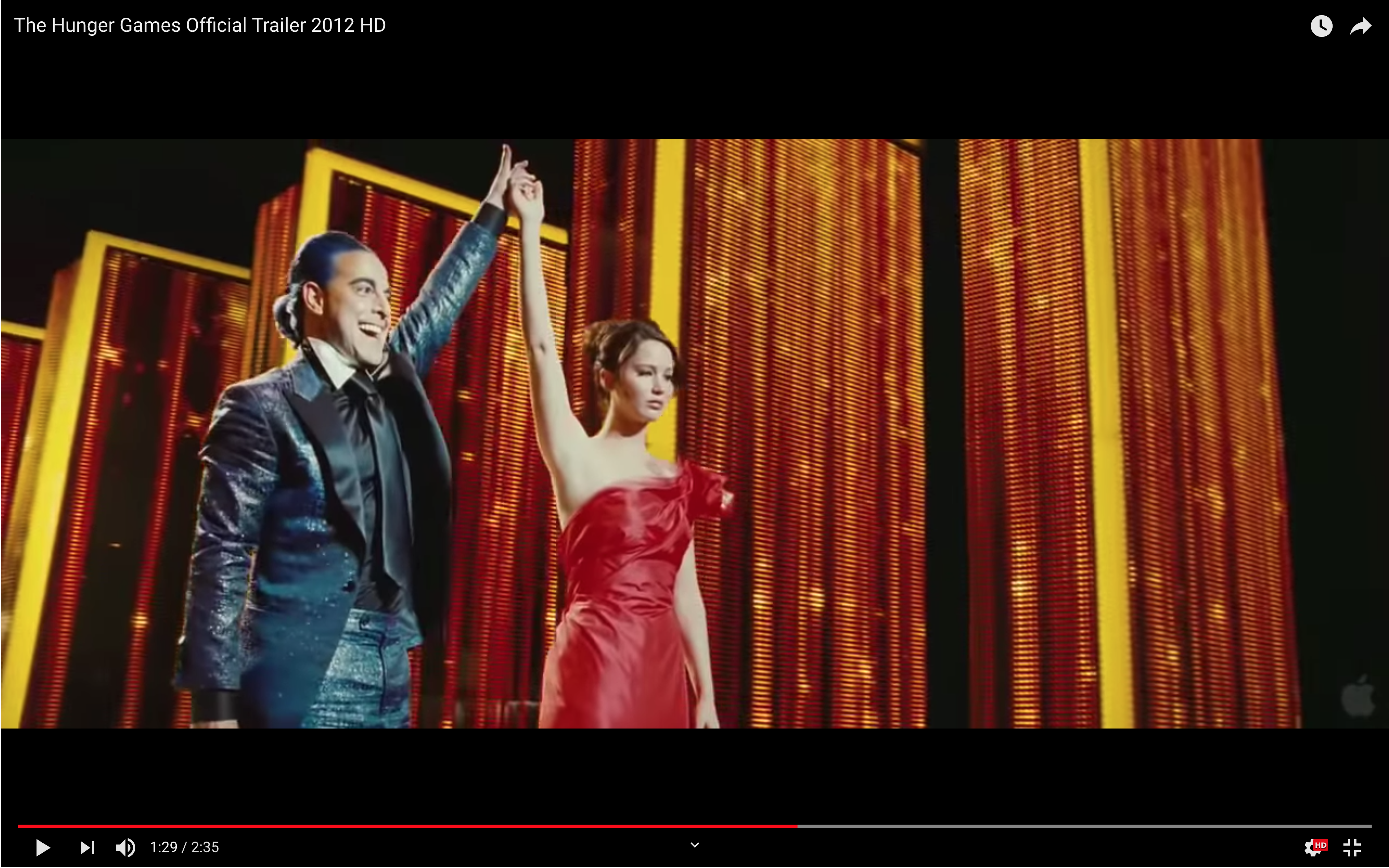 Katniss Hunger Games Interview