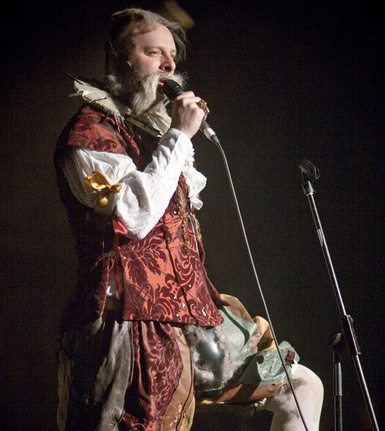 Nigel and Louise at the shunt lounge — Nigel Barrett & Louise Mari