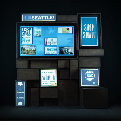 American Express - Shop Small Installation — Eric Alba