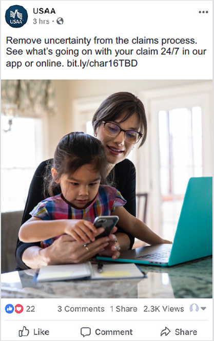 USAA - Digital Claims — Ben's Portfolio