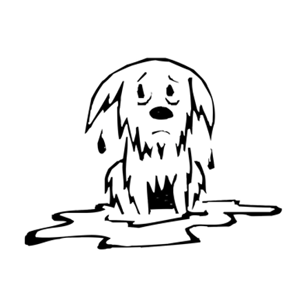 Wet Clipart Black And White
