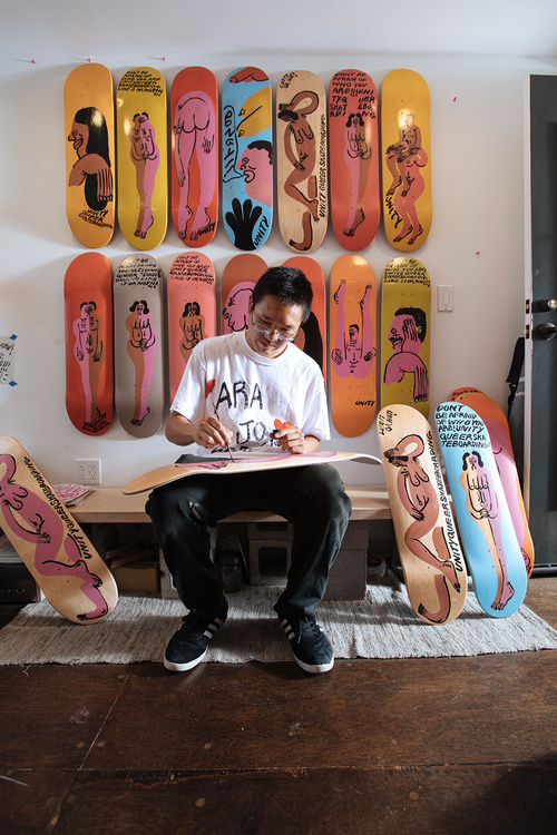 Commissioned - Unity Skateboards — Sam McGuire