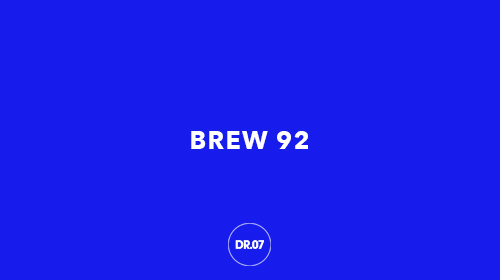 BREW 92 KIOSK — DRAWN.