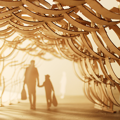 WSU Weaving Pavilion 编织之亭, 华盛顿州立大学项目 — MAPS (Methods for the ...