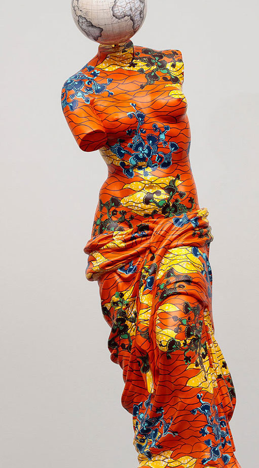 Yinka Shonibare CBE - And The Wall Fell Away - Sculpture patterns ...