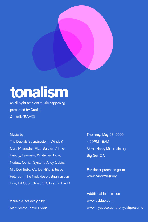 Tonalism at the Henry Miller Library, Big Sur — Tonalism