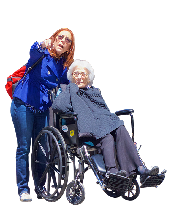 024 — Elderly Entourage