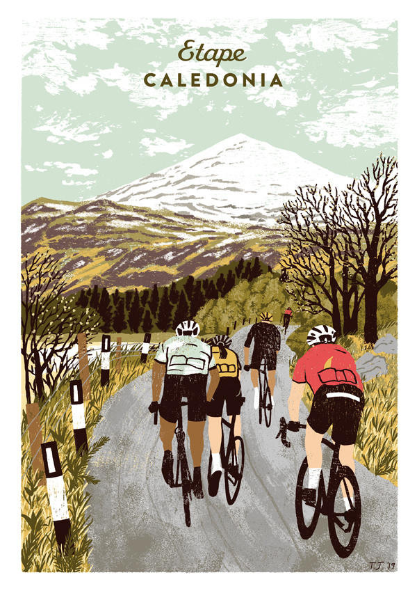 Etape Caledonia print — tomjay.com
