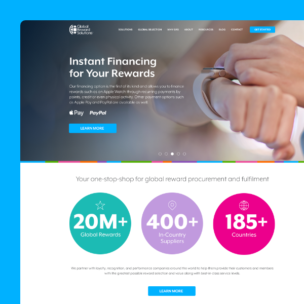 Global Reward Solutions — pcw design | peter c wong | design + creative