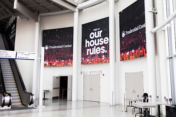 PRUDENTIAL CENTER - REBRAND — brandongalosi