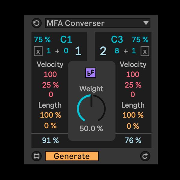 CONVERSER — MANIFEST AUDIO | Creative Tools for Ableton Live