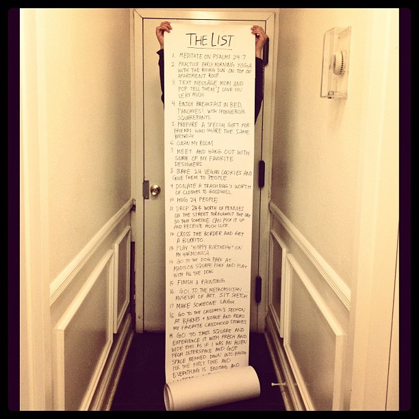 24 Things to do in 24 Hours on my 24th Birthday — Minah