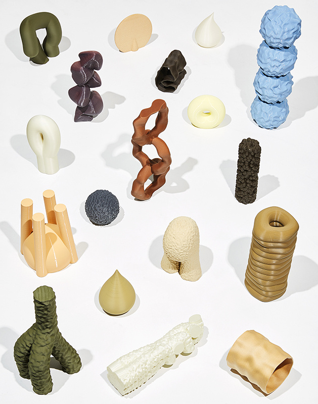 collection 3d printed objects — Wang & Söderström