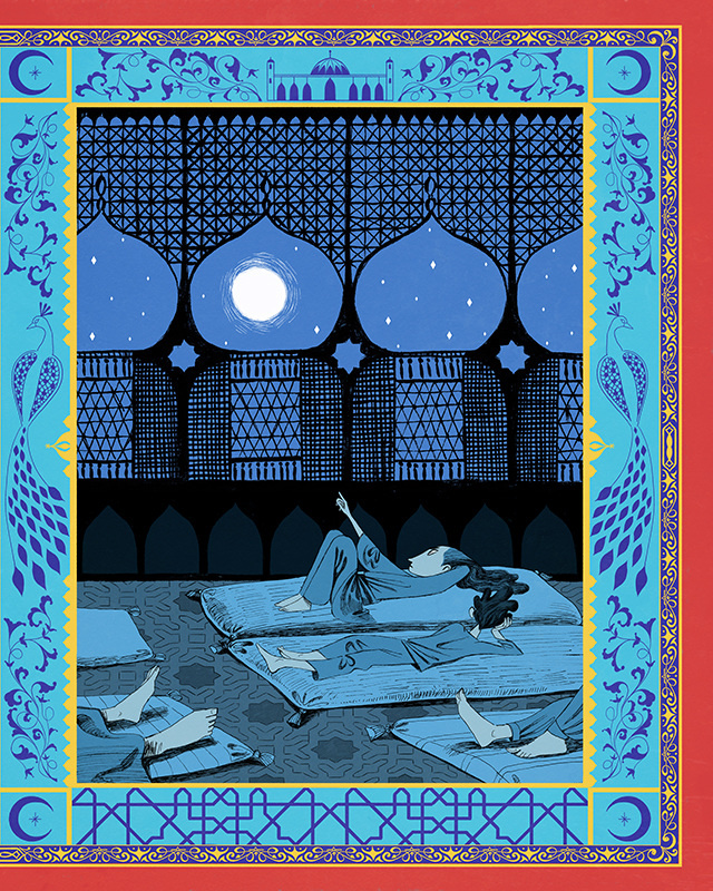 The Forty Thieves — Anna Bron Illustration