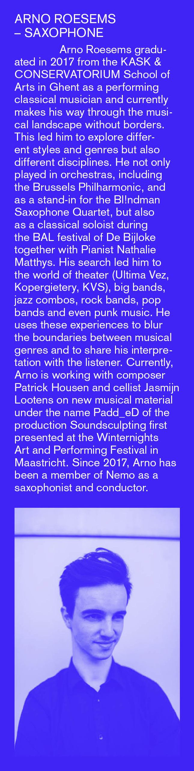 BIO — Nemo Ensemble