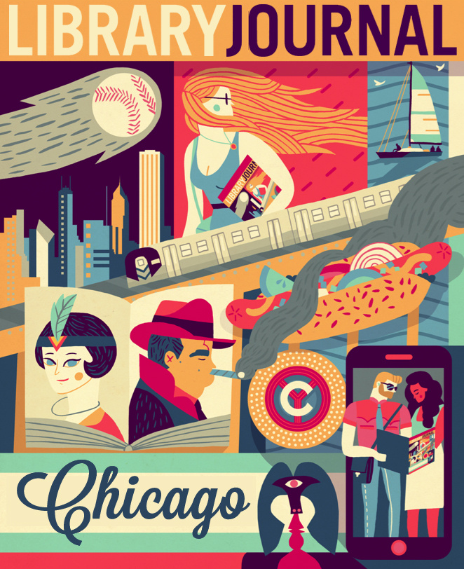 Library Journal — Owen Davey Illustration