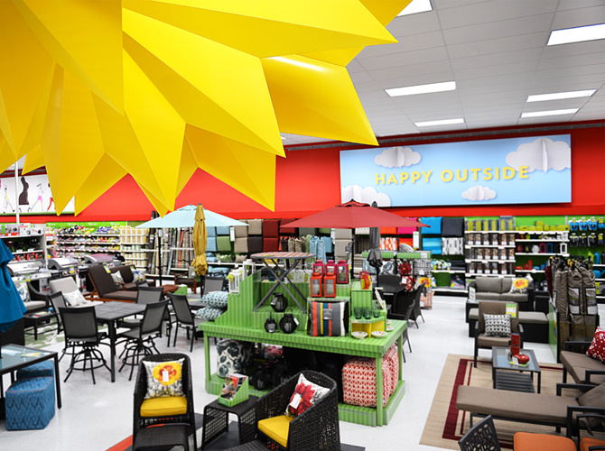 Target Lawn and Patio Signage — Julie Roche Portfolio