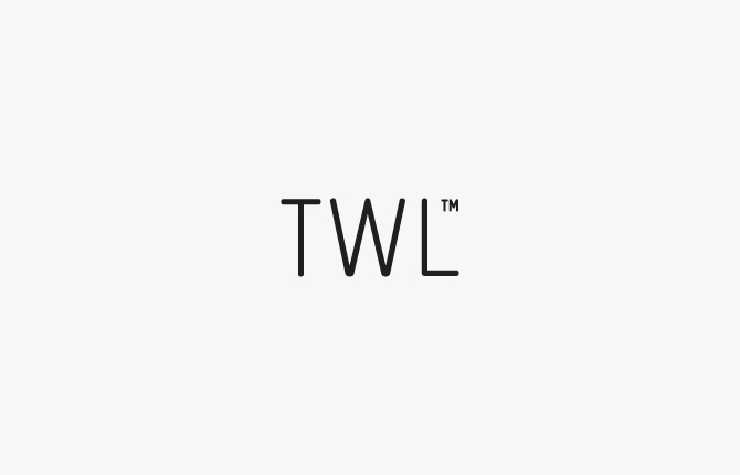 brand identity for TWL — studio fnt