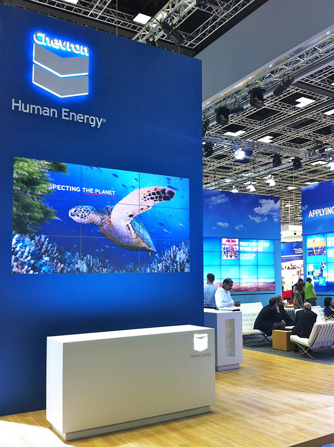 Chevron Global Exhibit Standards — Hi, Leonor here!