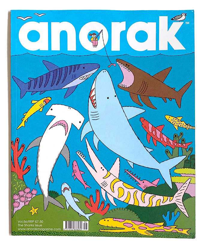 Sharks Issue | Anorak Magazine — Min Heo | Illustrator