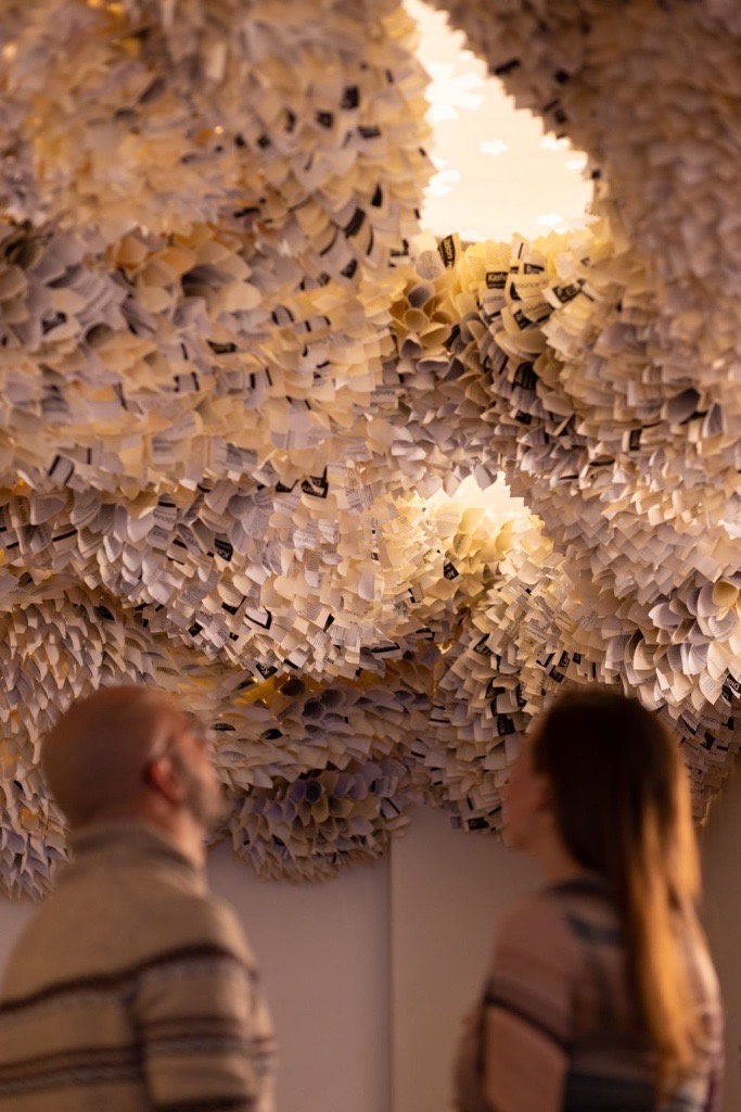 Tear The Paper Ceiling Installation — grace donahue