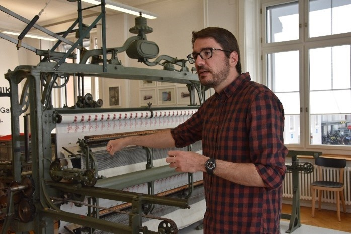 Roman Wild – Textilmuseum St. Gallen — Industriekultur Spot