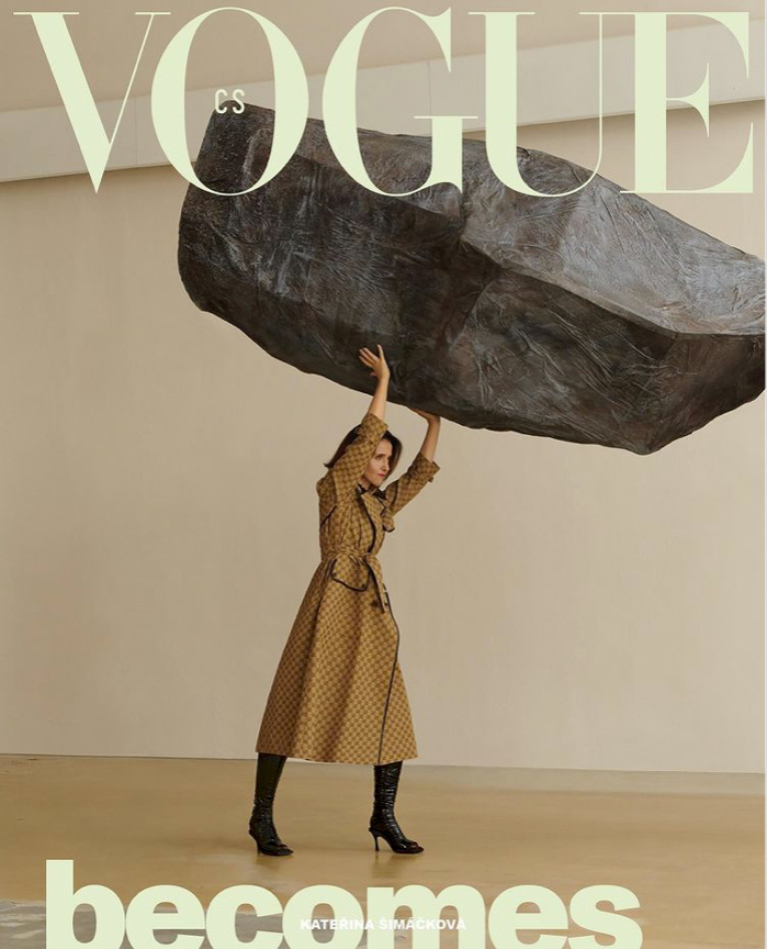 Vogue CS cover — Magda Wunsche & Aga Samsel