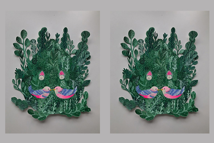 mustache bird — kima