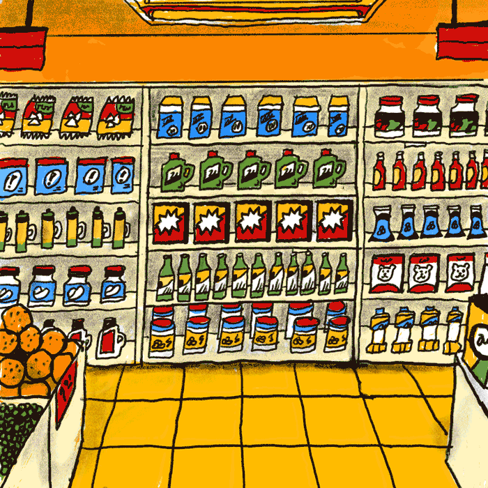 The Aisle — David Huang Illustration