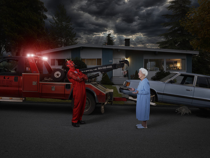 Gods of Suburbia // Dina Goldstein — Institute Artist