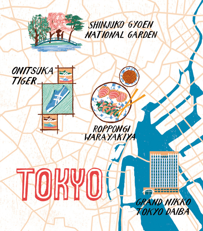 Tokyo Map — tomjay.com
