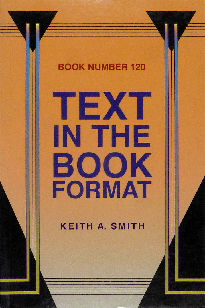 Text in the Book Format — keithsmithBOOKS