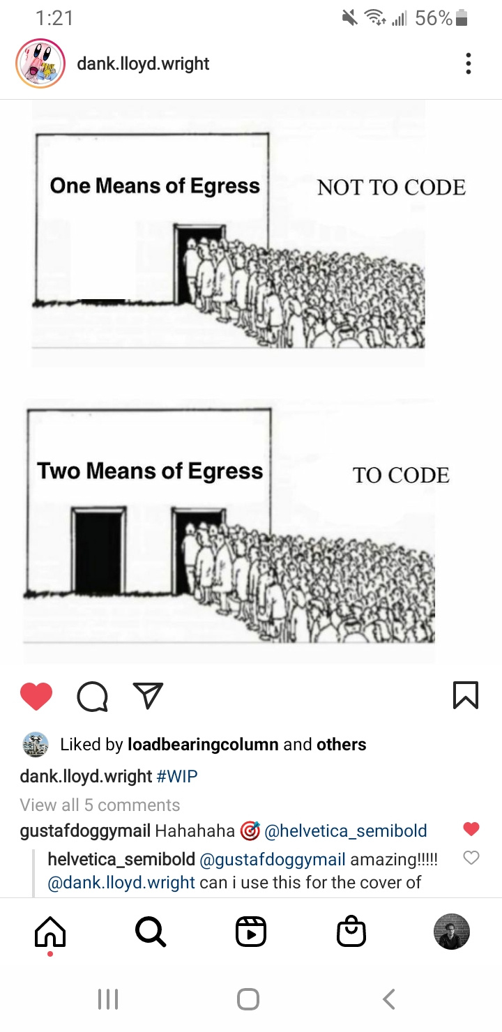 Acknowledgments — The Second Egress: Building a Code Change