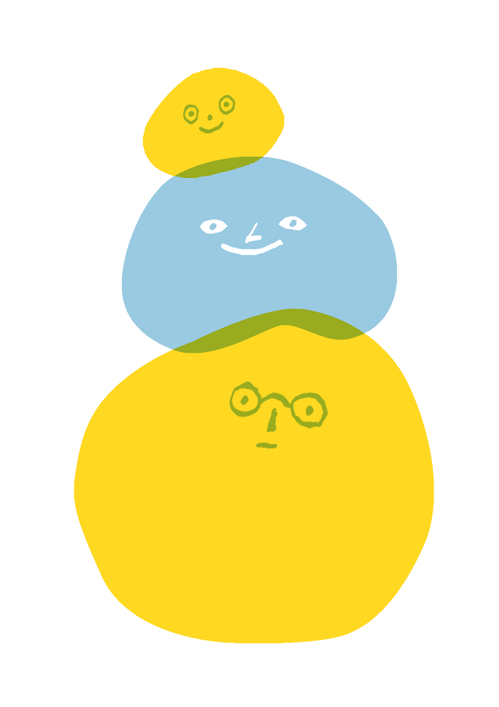 Blob Stack — Natasha Searston Illustration 