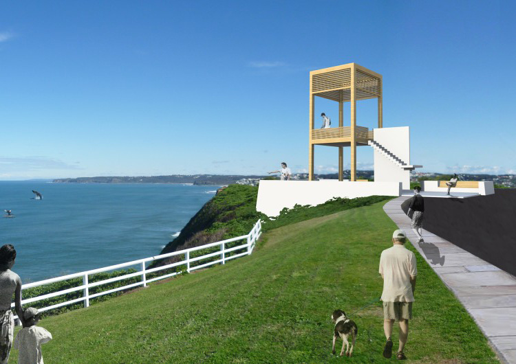 Whale Watching Tower Text — Matt Day Architect
