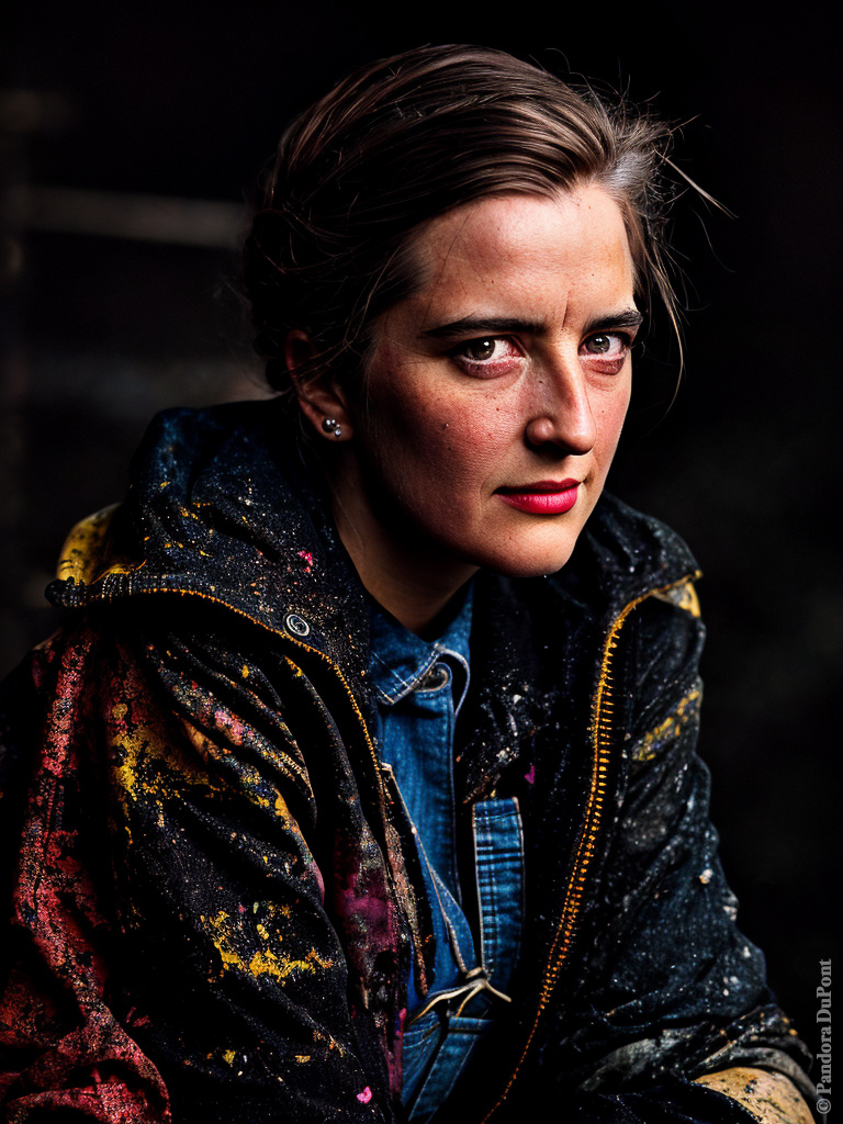 Logo desktop — Pandora DuPont: the present is the artist