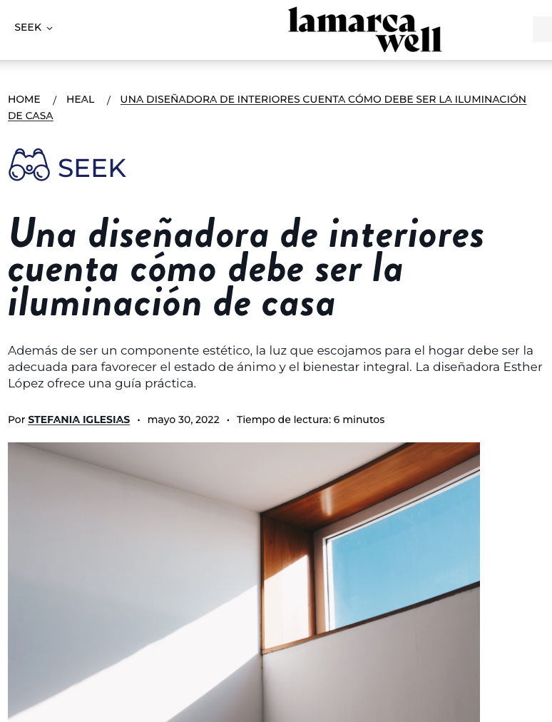 LA MARCA WELL, magazine — Loag Studio