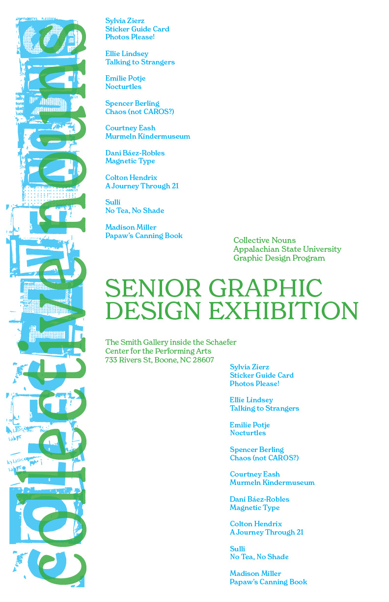 Senior Graphic Design Poster — calistaplodzien