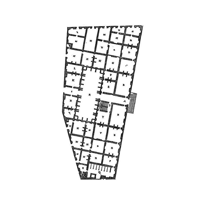 Drawing by Sebastiano Serlio — cryptic.k