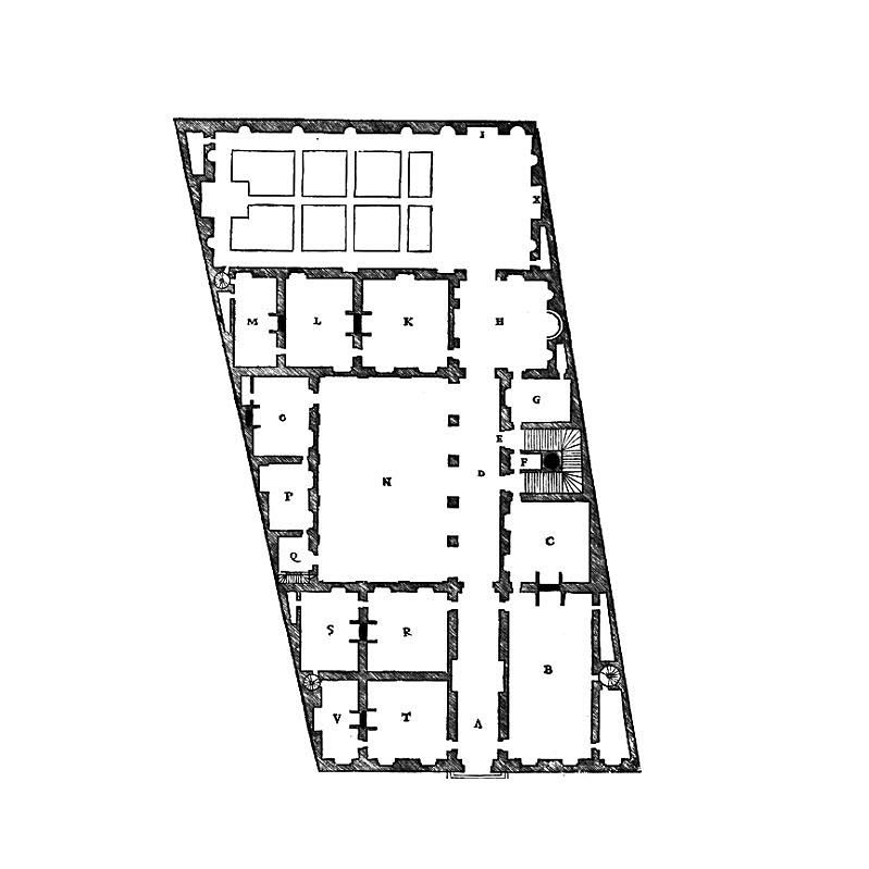 Drawing by Sebastiano Serlio — cryptic.k